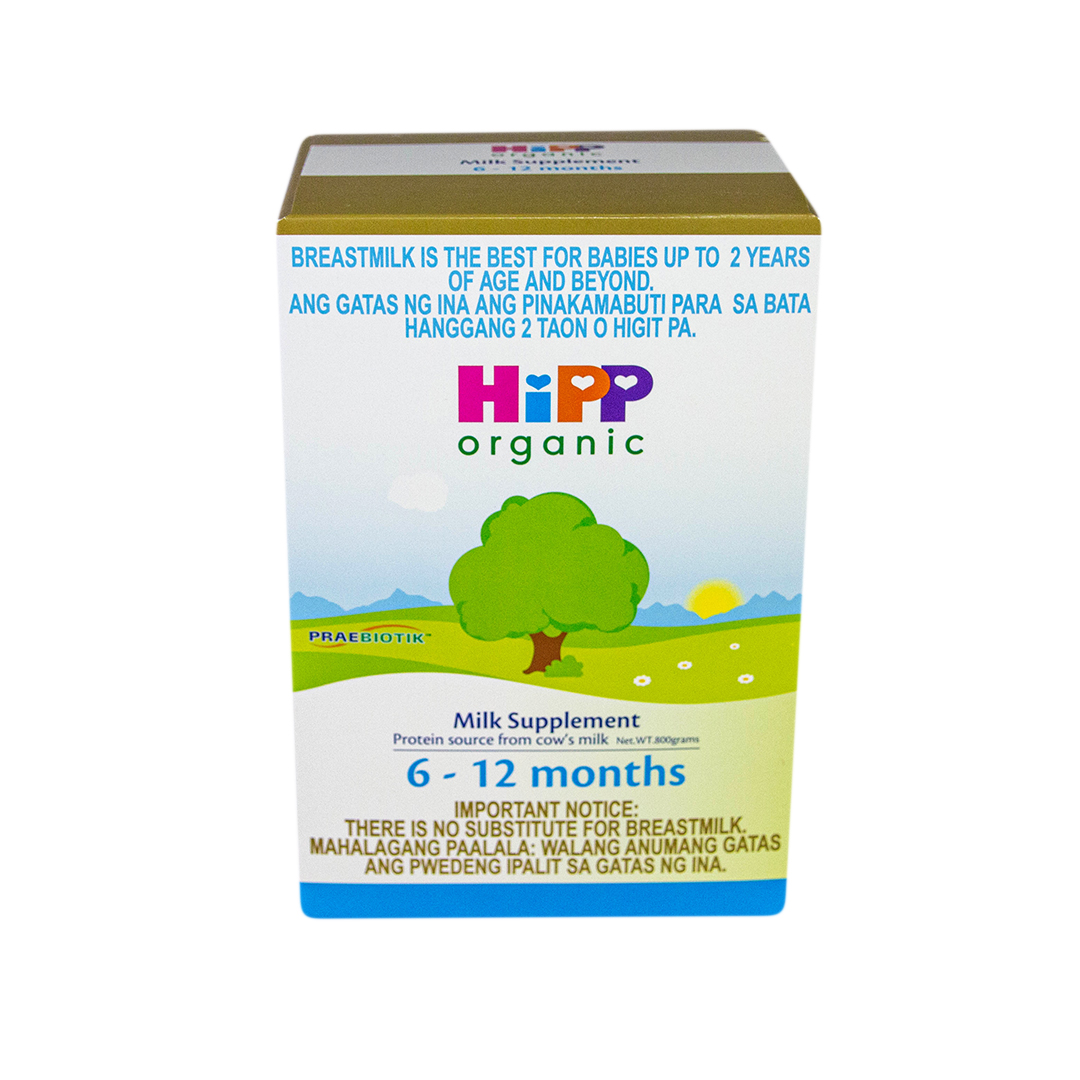 HiPP Organic Combiotic Support Infant Formula, 800g (6-12 months) | Lazada PH