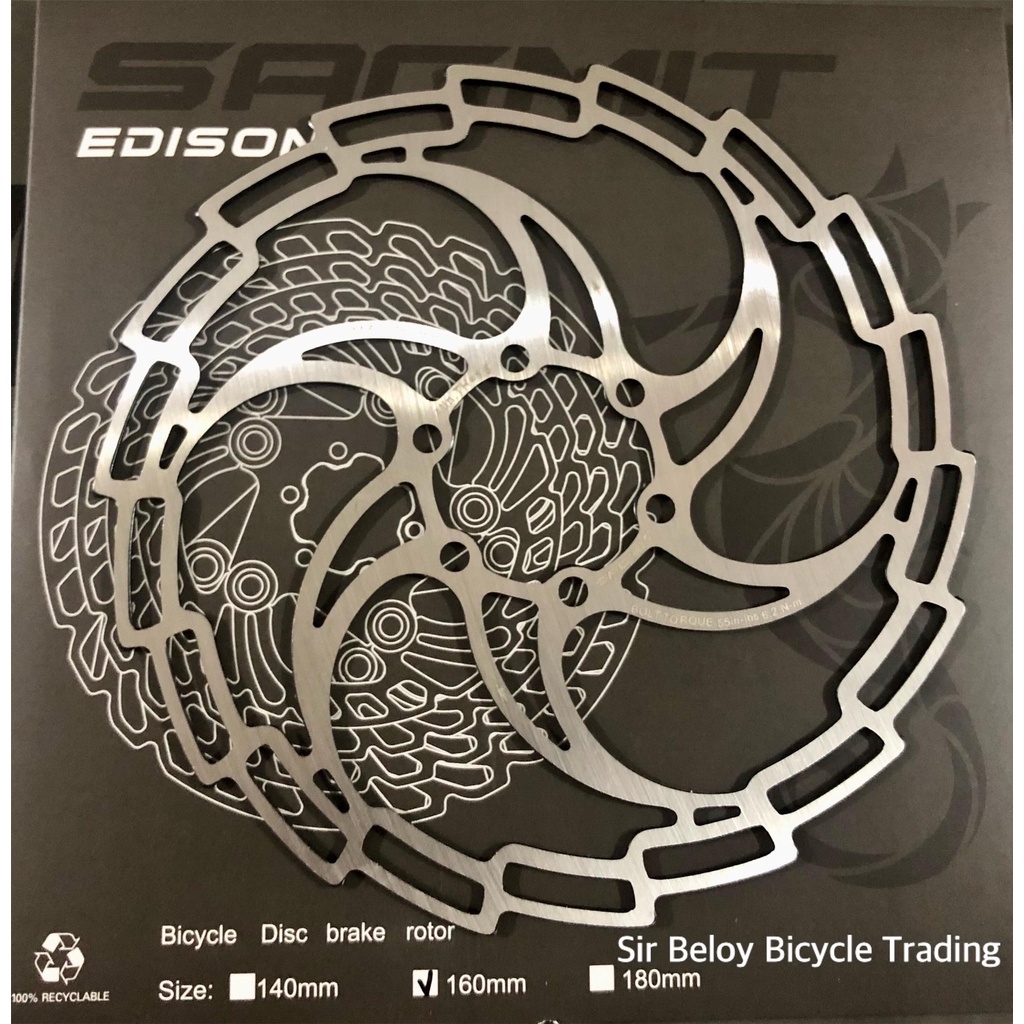 【COD】 SAGMIT Floating Rotor ICETECH 160MM MTB Disc Brake SIRIUSV EDISON ...