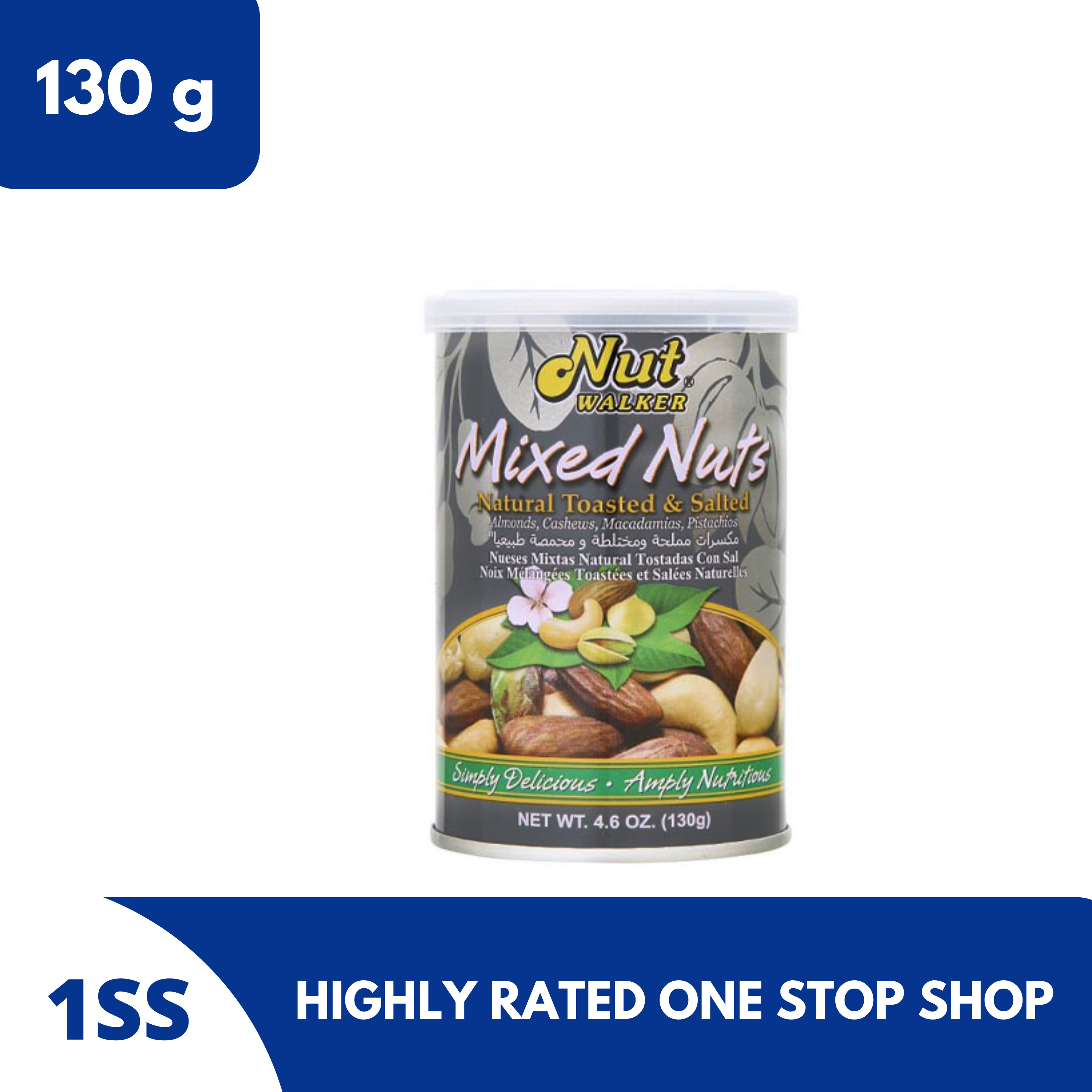 Nut Walker Mixed Nuts Natural Toasted & Salted, 130g | Lazada PH