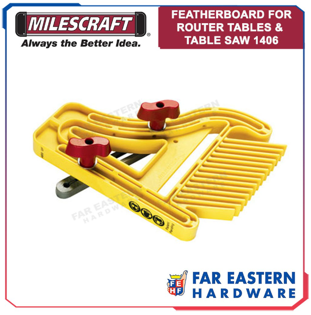 MILESCRAFT FeatherBoard for Router Table and Table Saws #1406 | Lazada PH