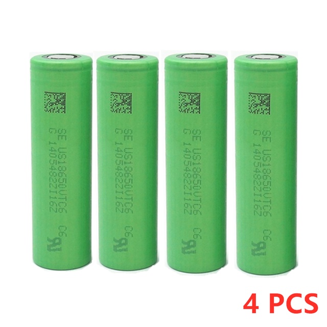 Sony 3.7V 3000MAH 18650 battery for us18650 Sony VTC6 30A whit USB ...