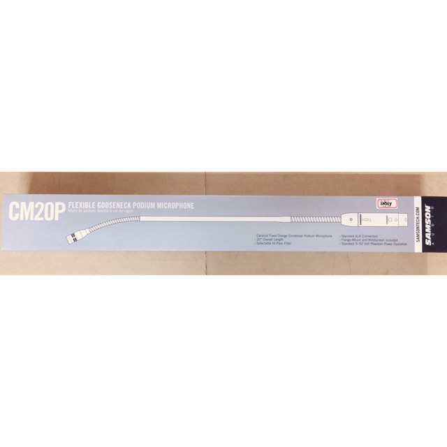 SAMSON CM20P flexible gooseneck podium microphone original | Lazada PH
