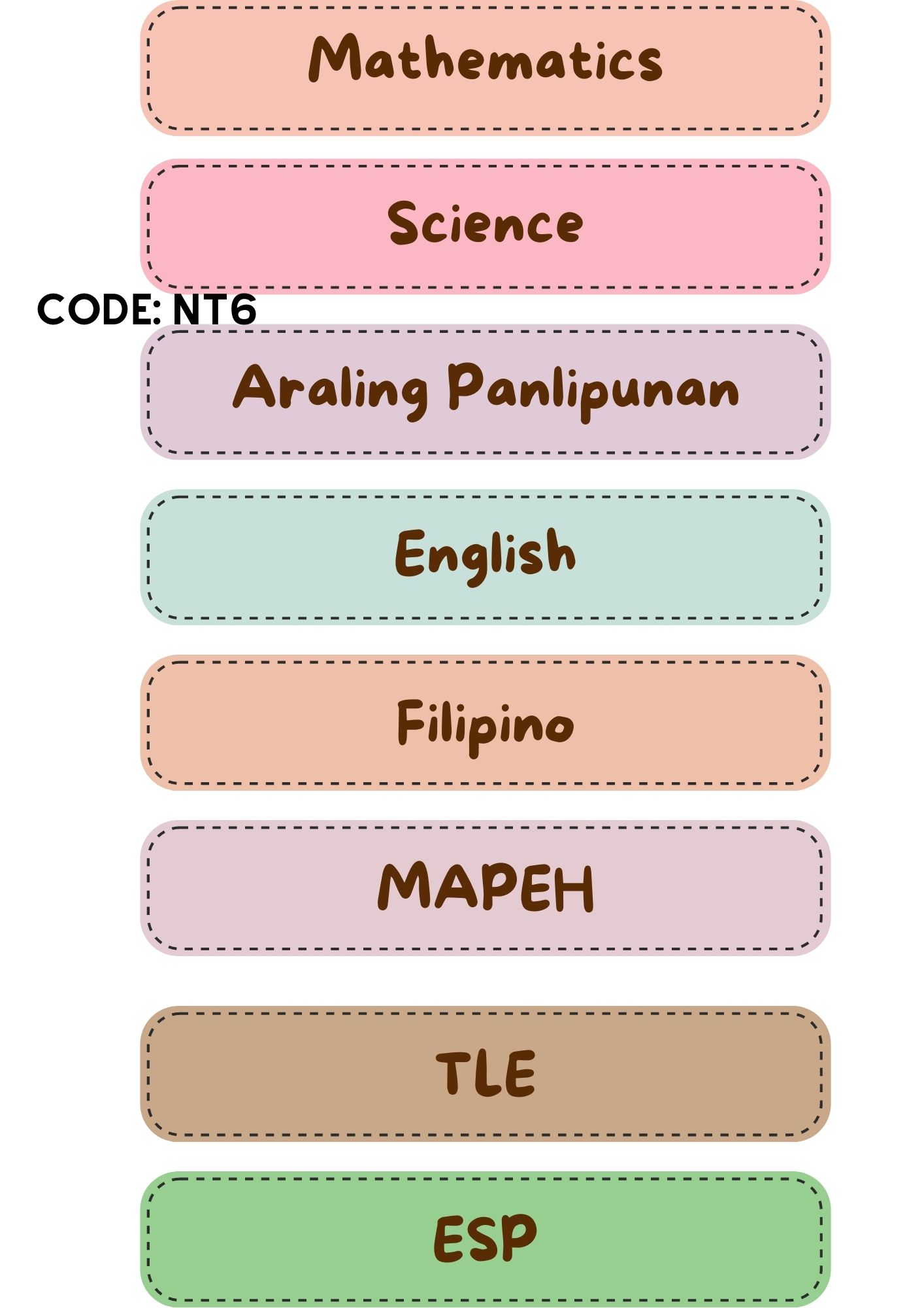 Personalized STICKER NAME LABEL and SUBJECT LABEL for school (8-9 pcs ...
