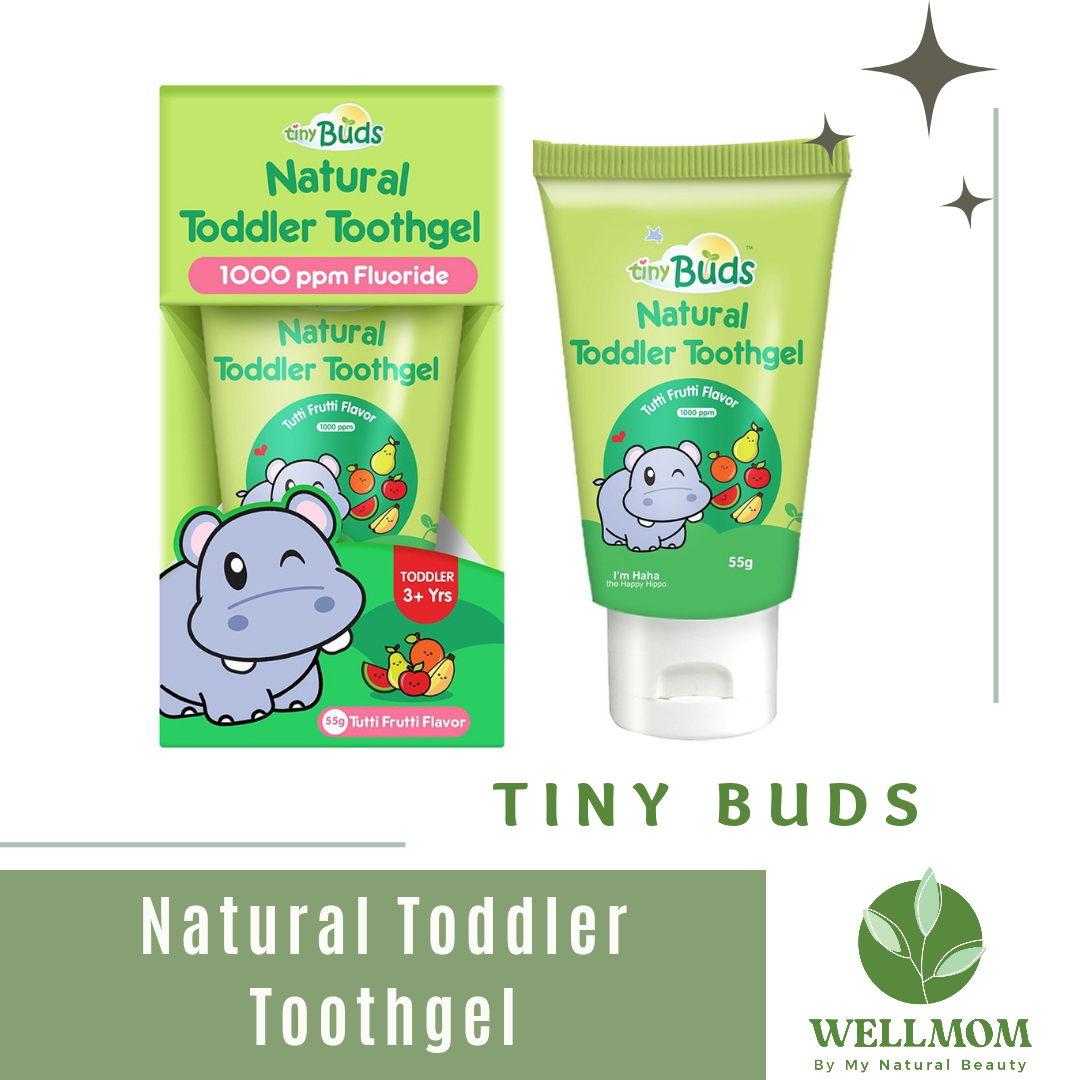 Tiny Buds Baby Naturals Toddler Training Toothpaste - Stage 2 Tutti ...