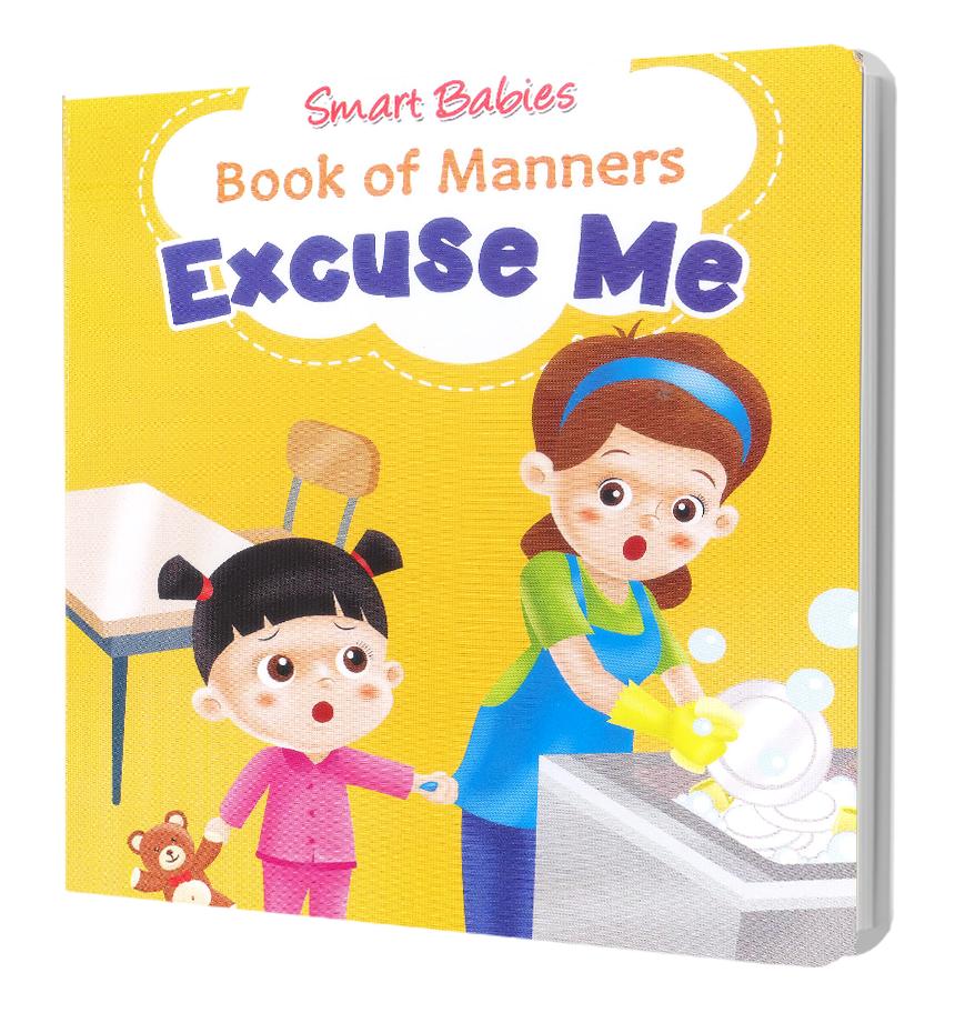 Smart Babies Book of Manners Excuse Me | English | Board Book ...