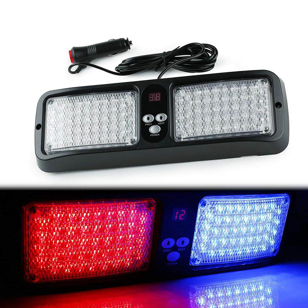 12V86LED flat panel digital display strobe light Automotive cigarette ...