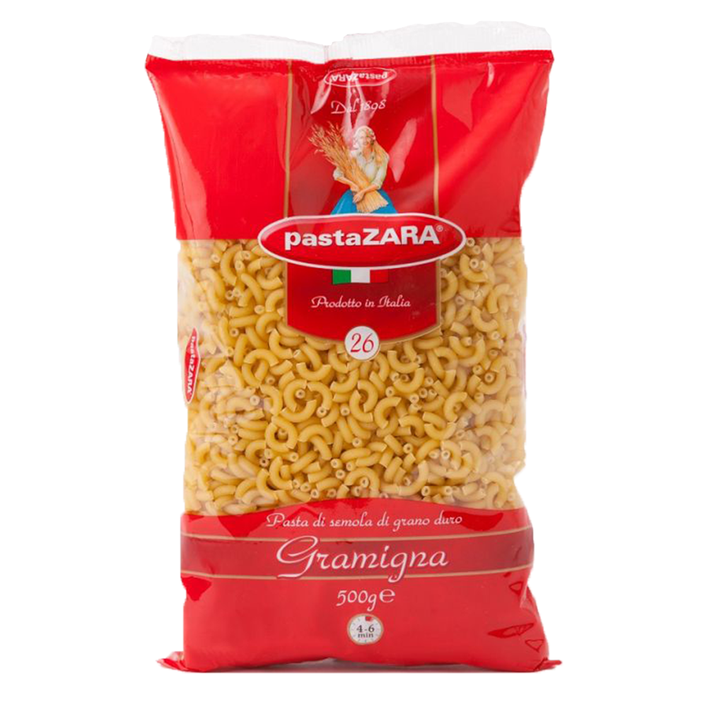 Pasta Zara Gramigna #26 Elbow Macaroni Pasta 500g | Lazada PH