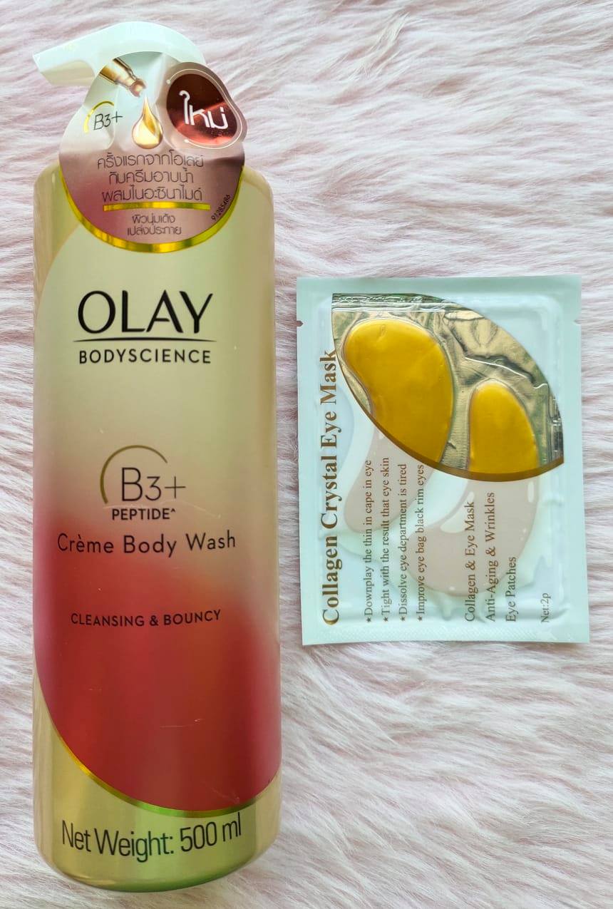 Olay Body Science Cleansing & Firming Body Creme Body Wash (500ml ...