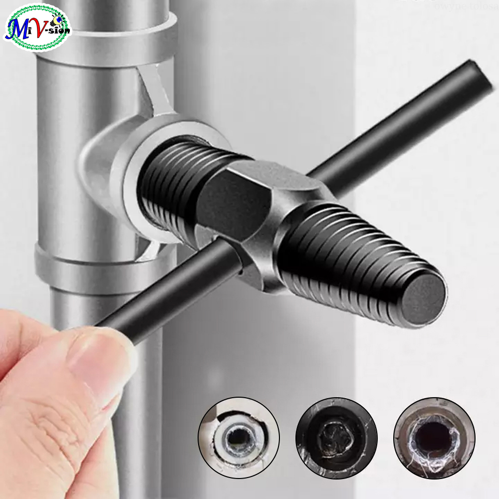Damaged Wire Screw Extractor Water Pipe Triangle Valve Tap Broken Wire ...