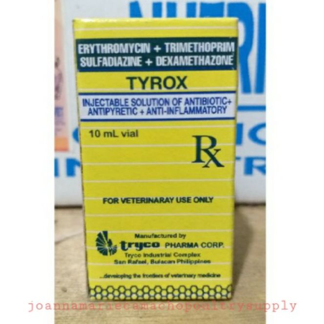 TYROX 10ML SOLD PER 1 VIAL | Lazada PH