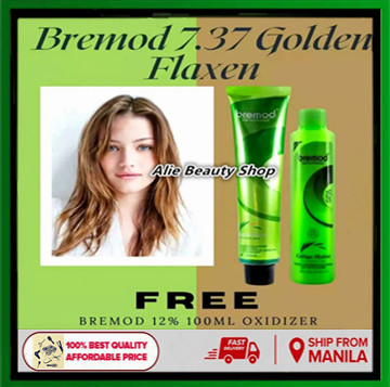 Bremod 7.37 + Bremod 12% 100ml Oxidizer FREE - Golden Flaxen Bremod ...
