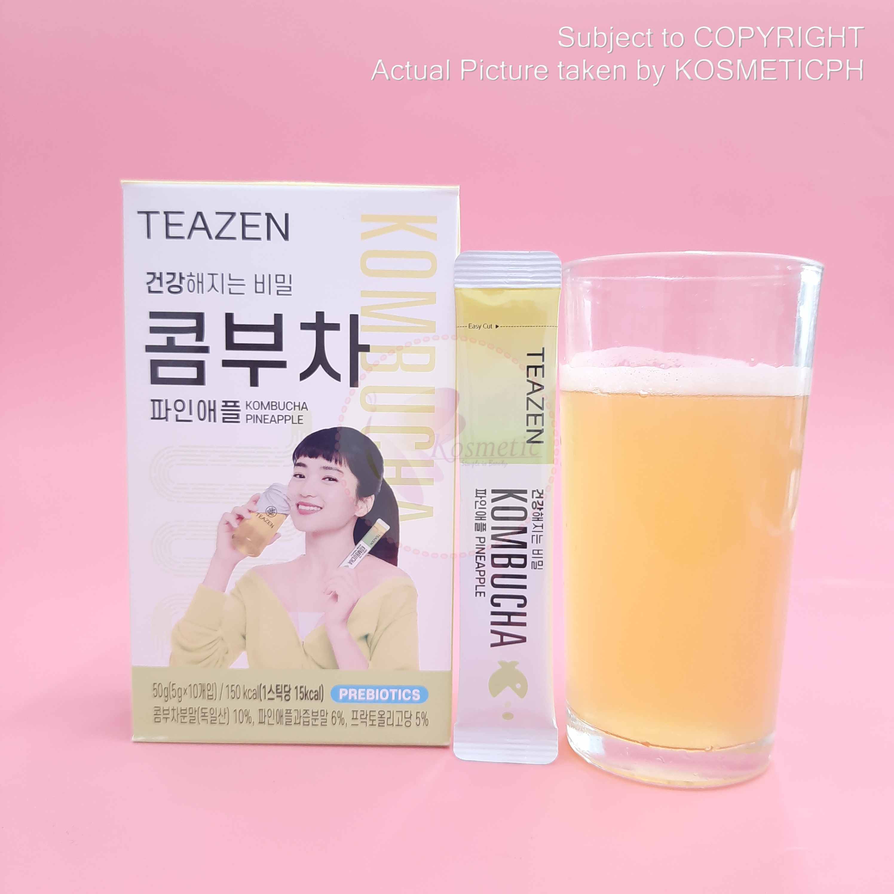 CLEARANCE SALE - TEAZEN Kombucha Tea / Sparkling Fermented Powdered Mix ...