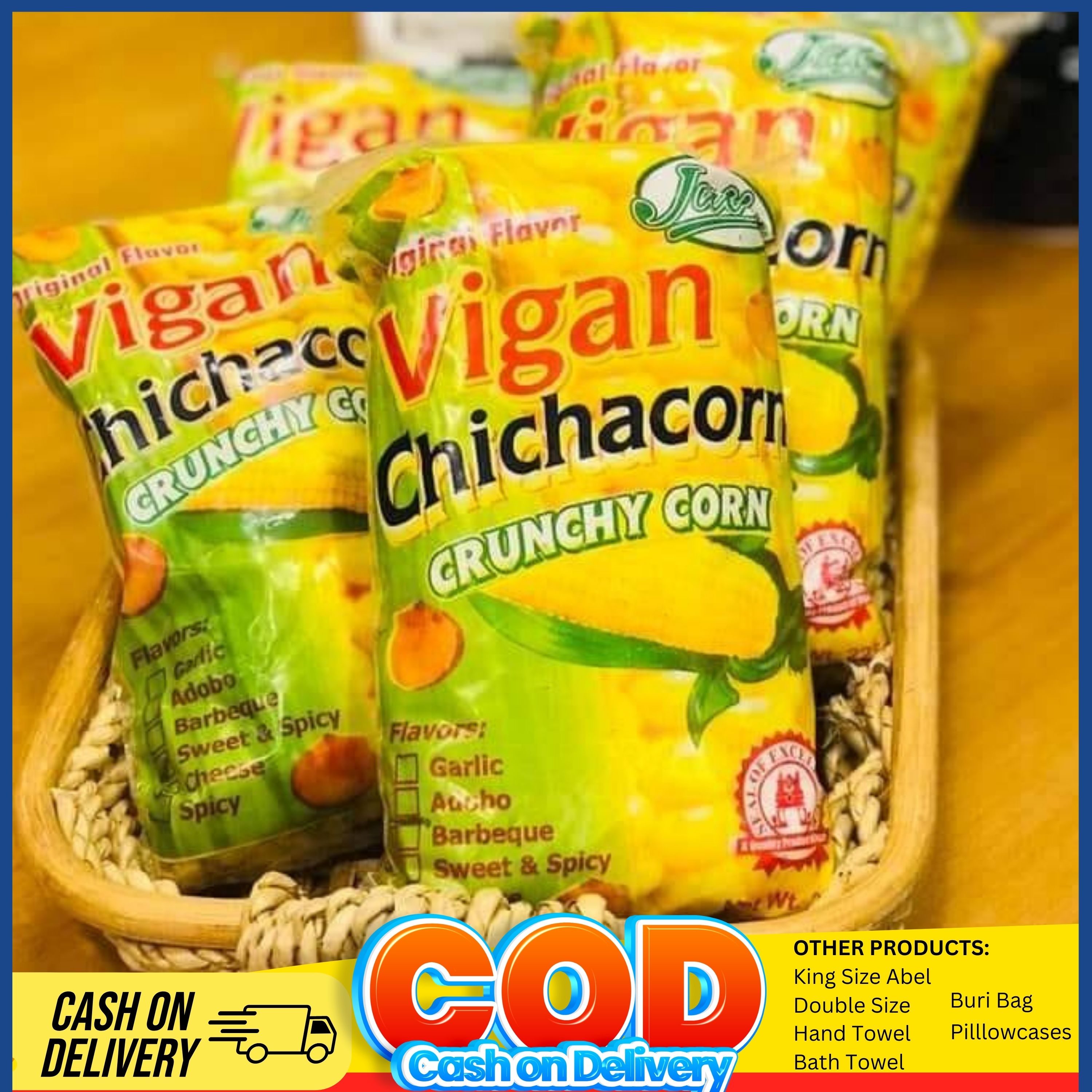 Vigan Chichacorn Ilocos Chichacorn Vigan Garlic Chichacorn 225 Grams ...