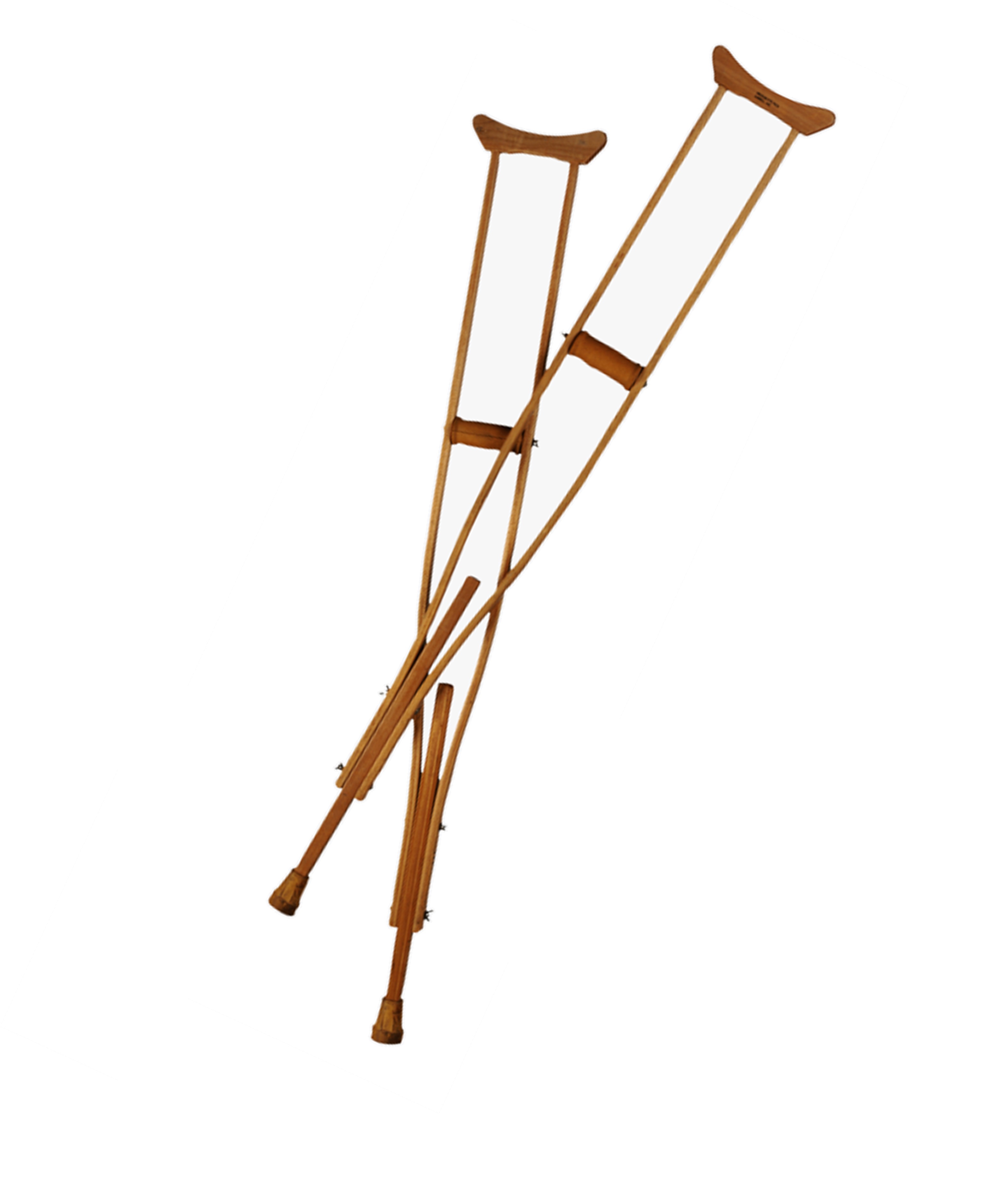 Saklay Aluminum Adjustable Crutches Mobility Aid Injury Crutches ...