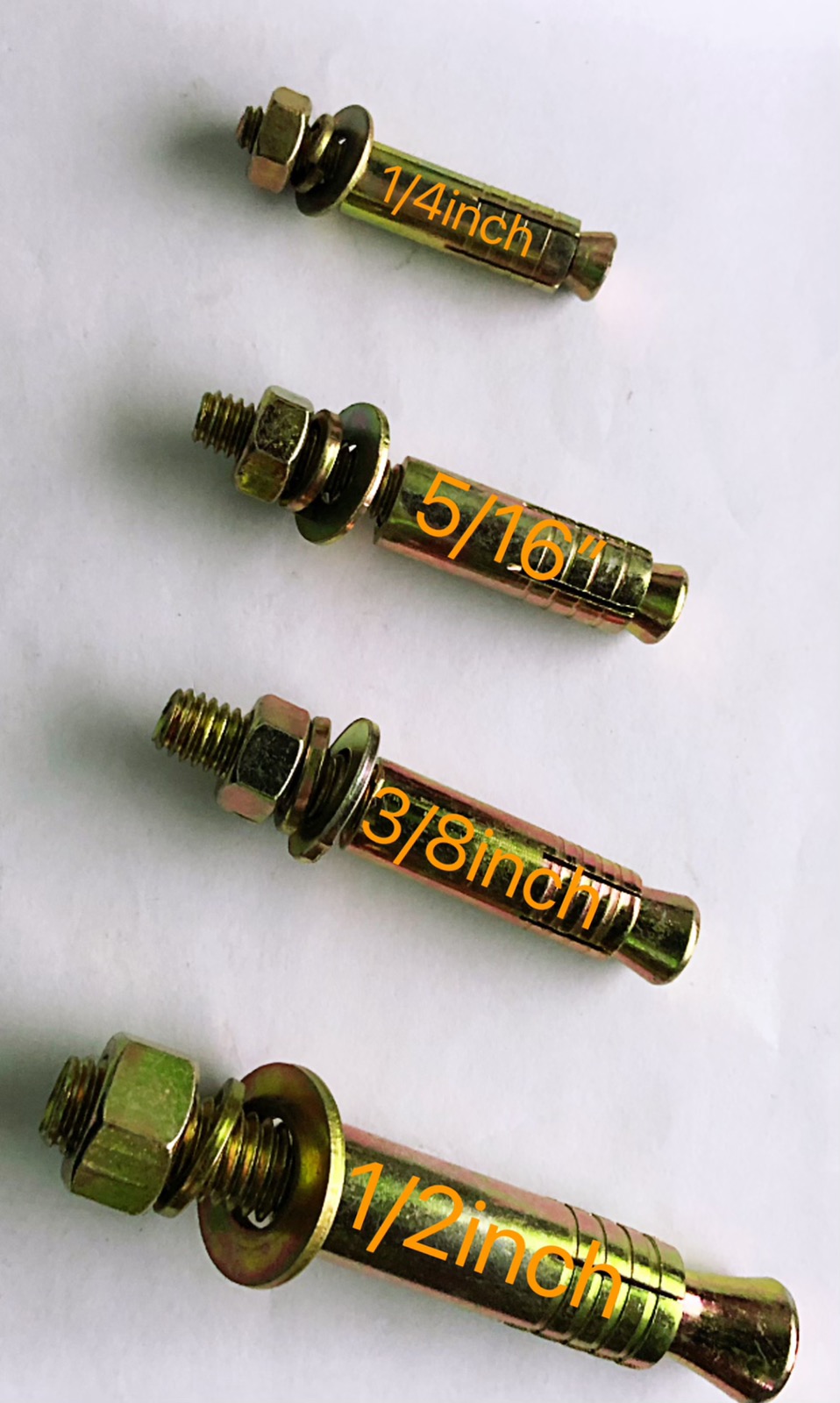 DYNABOLT / EXPANSION BOLT / 1/4" 5/16" 3/8" 1/2" 5/8" per pcs. | Lazada PH