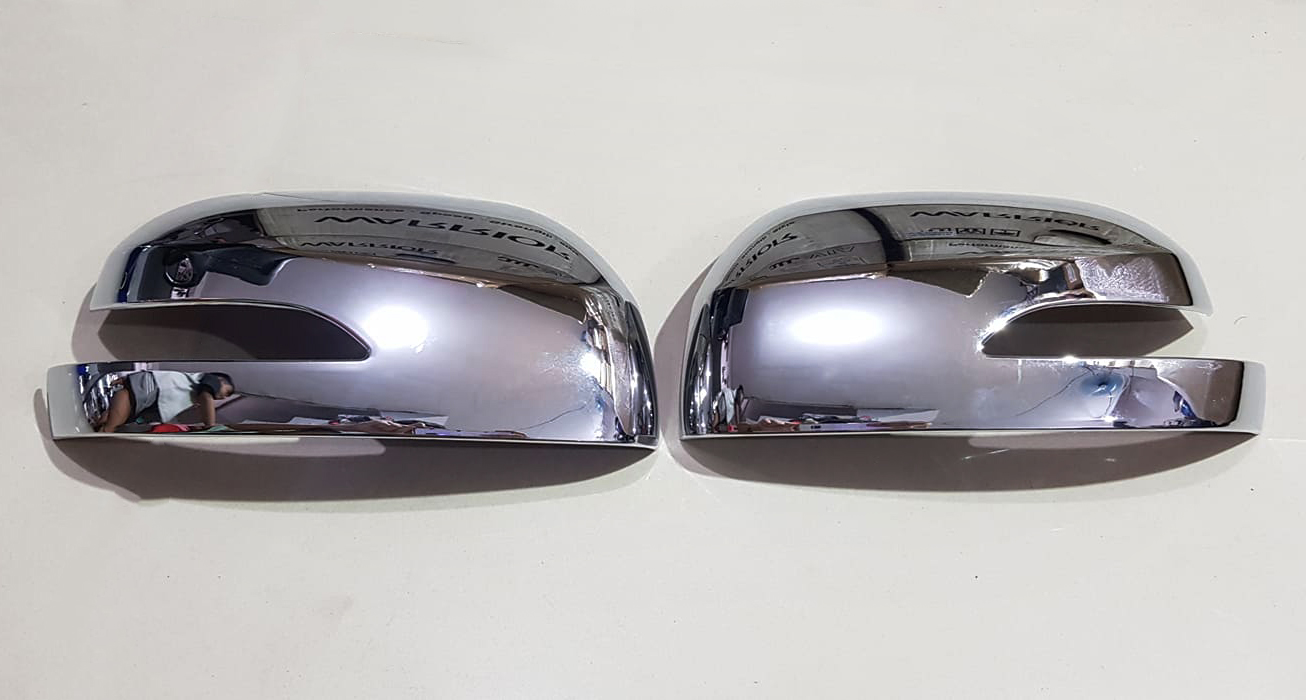 Toyota Wigo 2017 to 2019 Chrome Side Mirror Cover | Lazada PH
