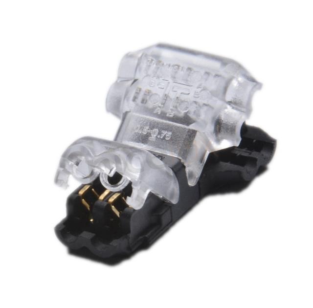 10 pcs 2 pin DC/AC 300V 10A Wire Connector 18-22AWG no welding scotch ...