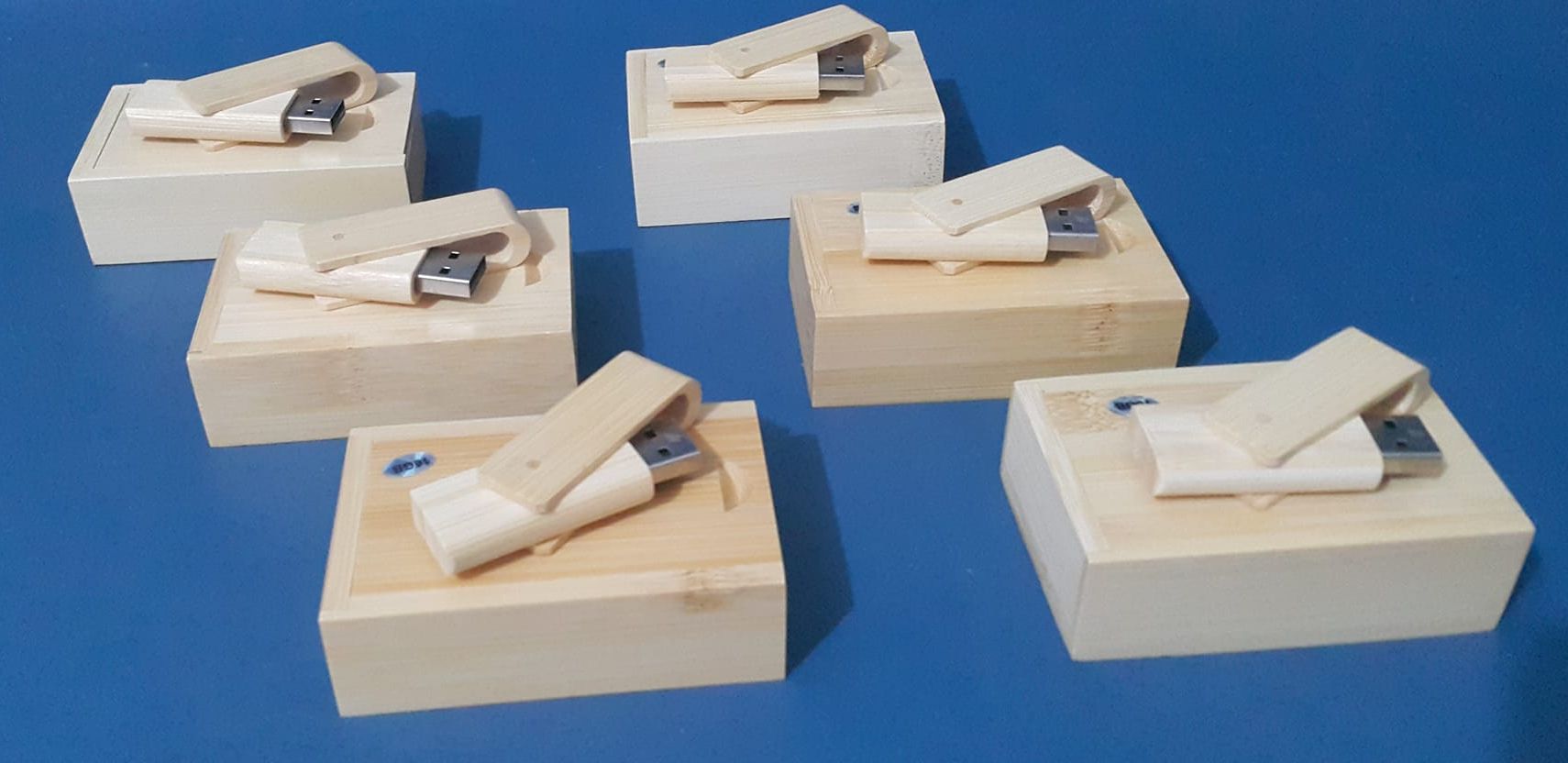 Personalized Bamboo 2.0 USB Flashdrive with box Custom Logo | Lazada PH