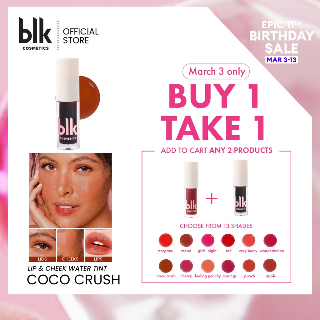 blk cosmetics fresh lip and cheek water tint coco crush | Lazada PH