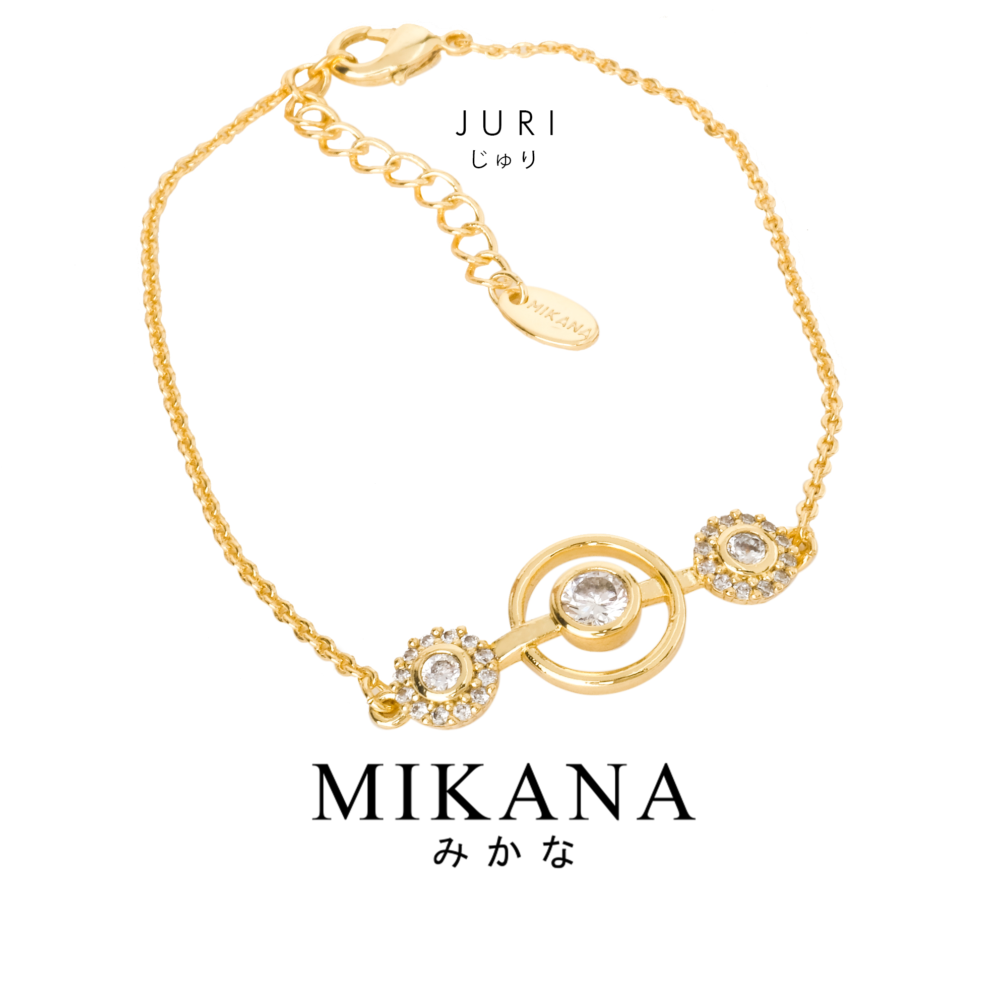 Mikana 18k Gold Plated Ayami Link Bracelet accessories for women fashion korean free shipping ...