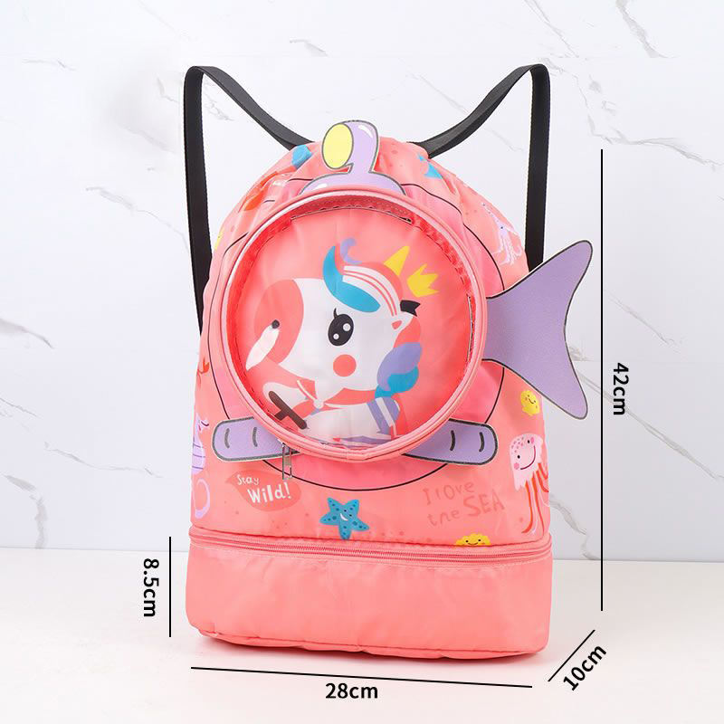Dry bag for kids waterproof beach backpack Kids Wet & Dry Gym backpack ...