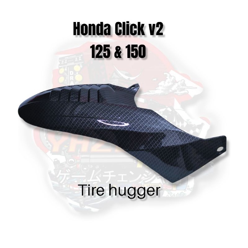 Honda Click v2 v3 (125 150i) tire hugger / mud guard / fender | Lazada PH