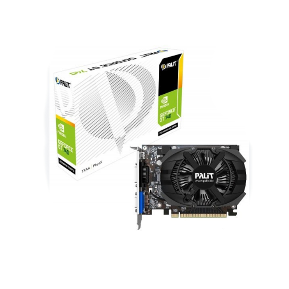 REFURBISHED PALIT NE5T740S1301-1073F PALIT GT740 OC 1GB GDDR5 128B VGA ...