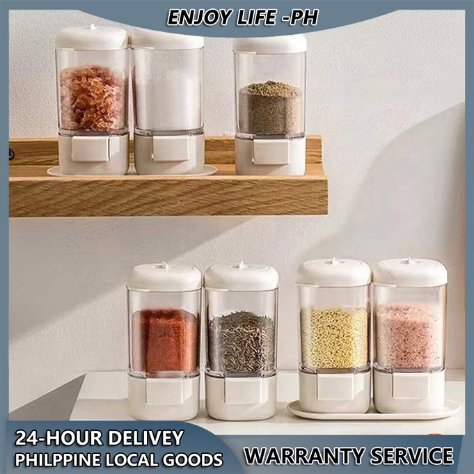 Minimalist Japan Style Kitchen Seasoning Shaker Box Press Type | Lazada PH