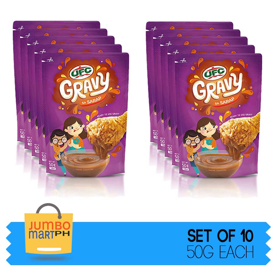 UFC GRAVY SA SARAP 50G / SET OF 10 | Lazada PH