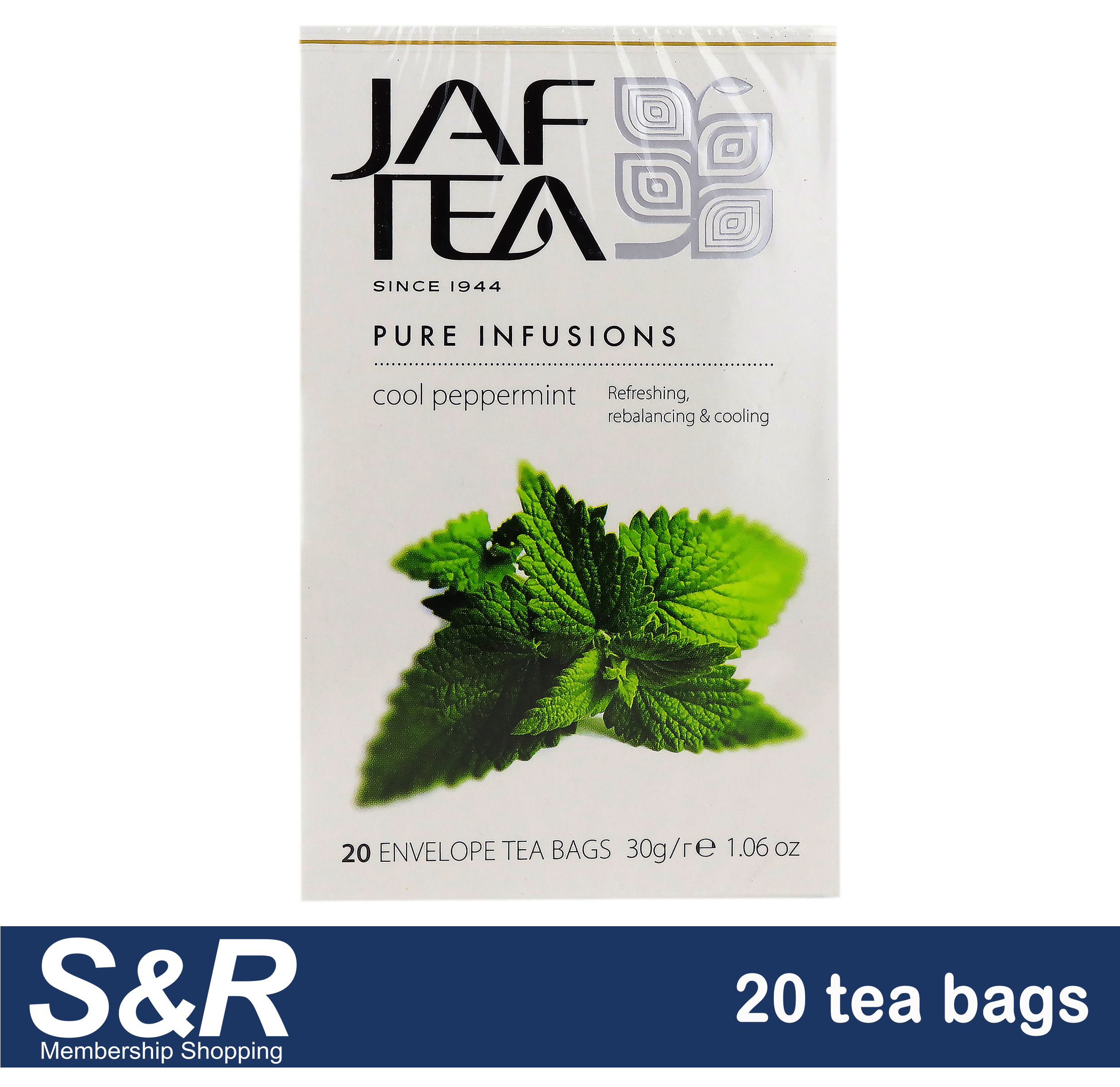 Jaf Tea Pure Infusions Cool Peppermint 20 pcs | Lazada PH