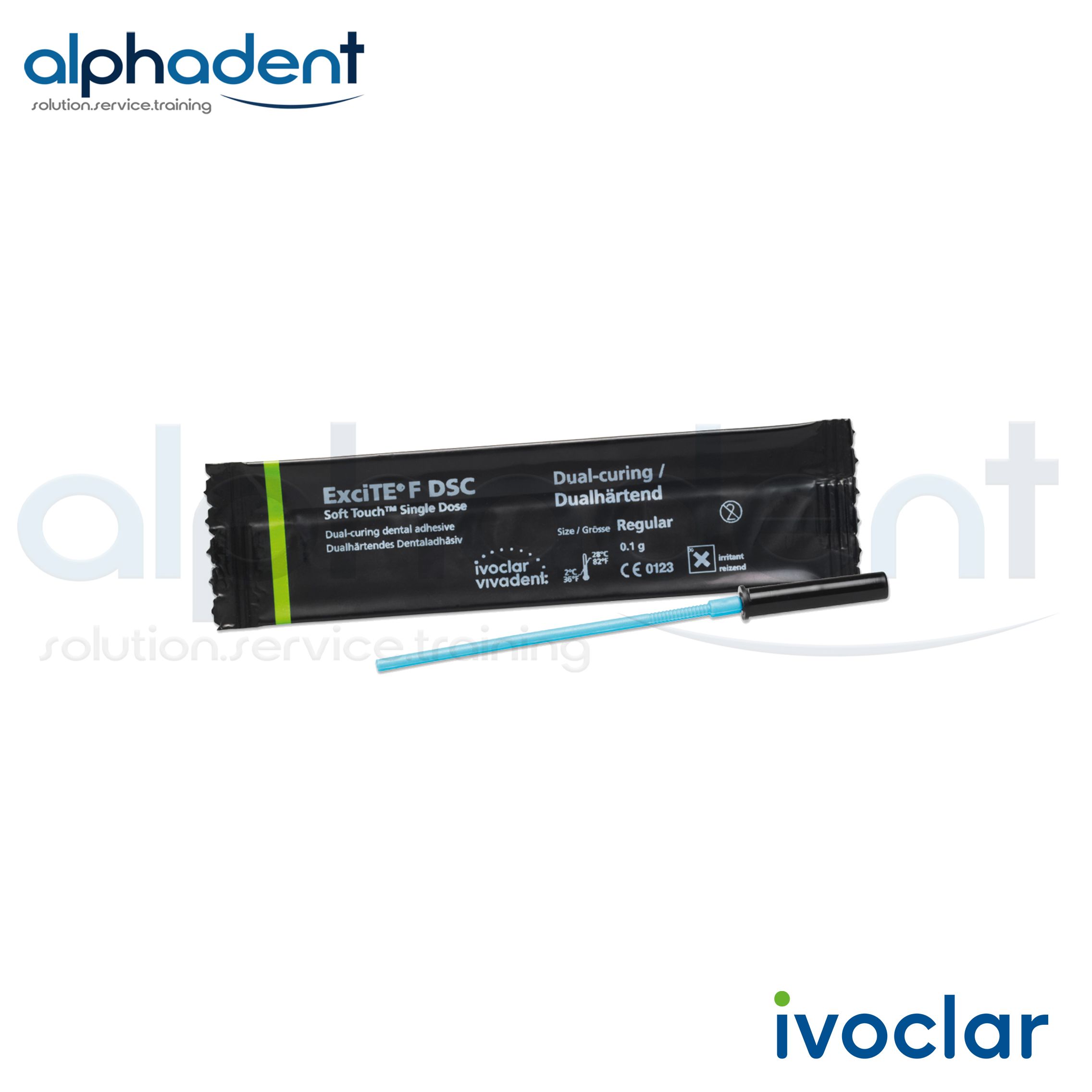 ExciTE® F DSC Dual-Cure Single Dose Adhesive #alphadent#ivoclar