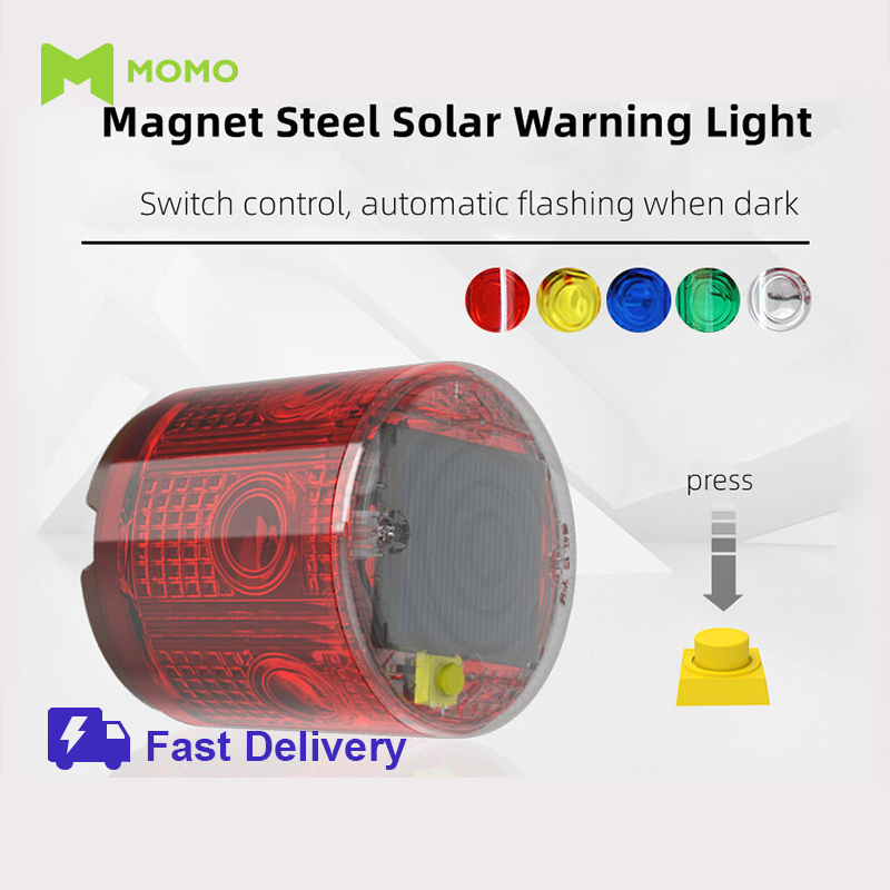 MOMO Solar Flashing Signal Outdoor Waterproof Warning Light For Night ...