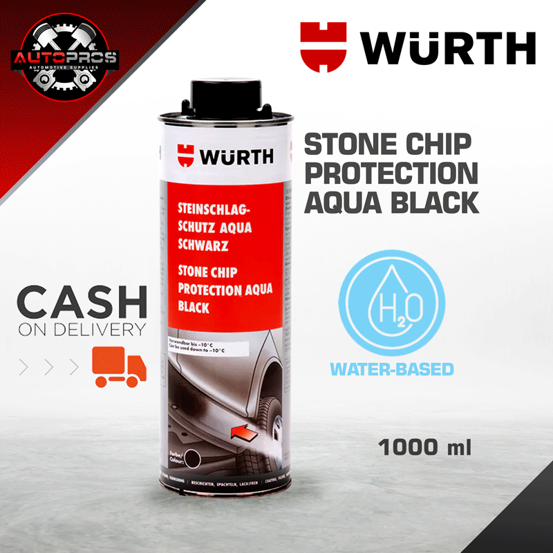 WURTH STONE CHIP PROTECTION AQUA BLACK 1000ML | Lazada PH