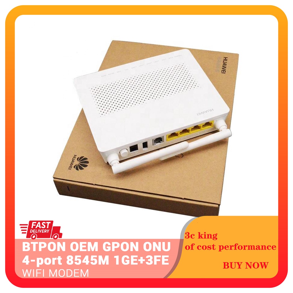 Huawei HG8546M BTPON ONT GPON ONU 4-port 1GE+3FE SC/UPC WIFI MODEM ...