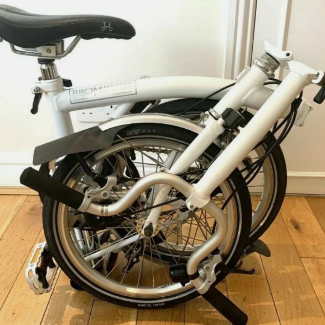 Brompton M3L WHITE - GREAT CONDITION - * | Lazada PH