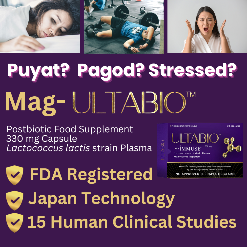 Ultabio 1 Box (Total of 30 Capsules) Lactococcus lactis strain Plasma ...