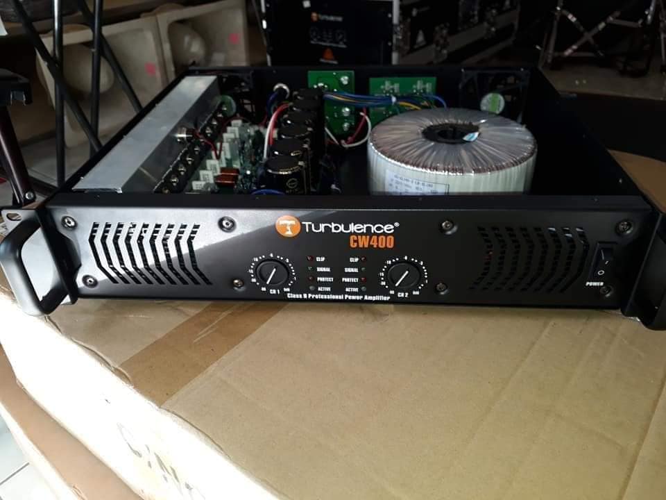 Inside of turbulence power amplifier