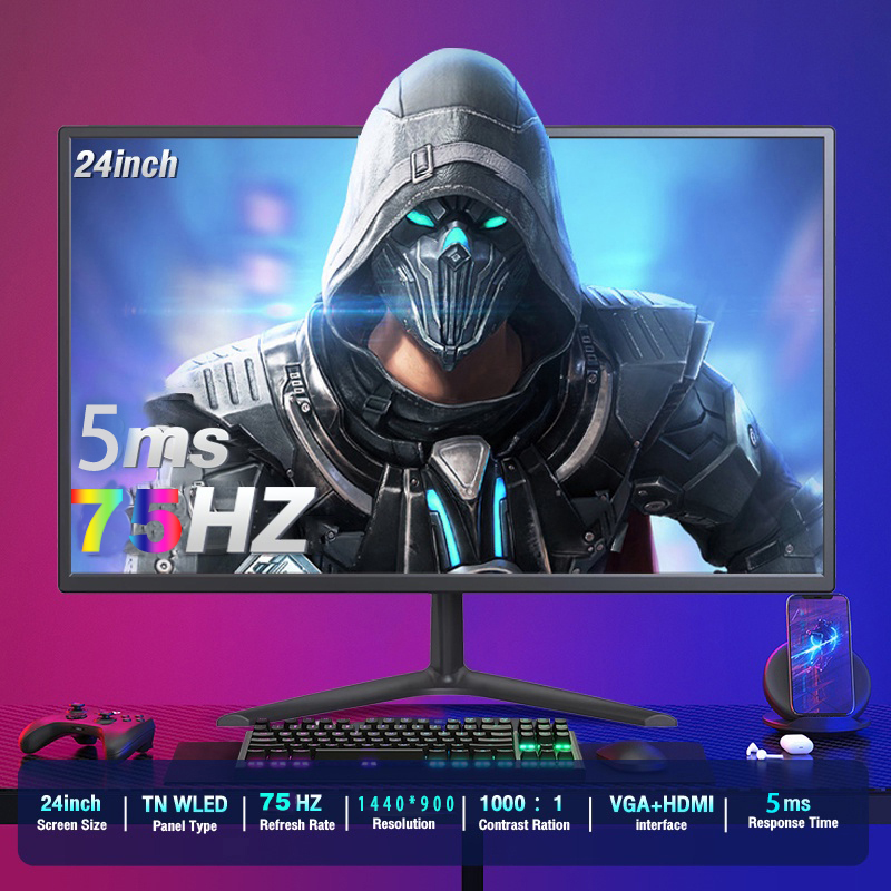 19/22/24 inch monitor for pc Monitor computer Portable monitor Gaming ...