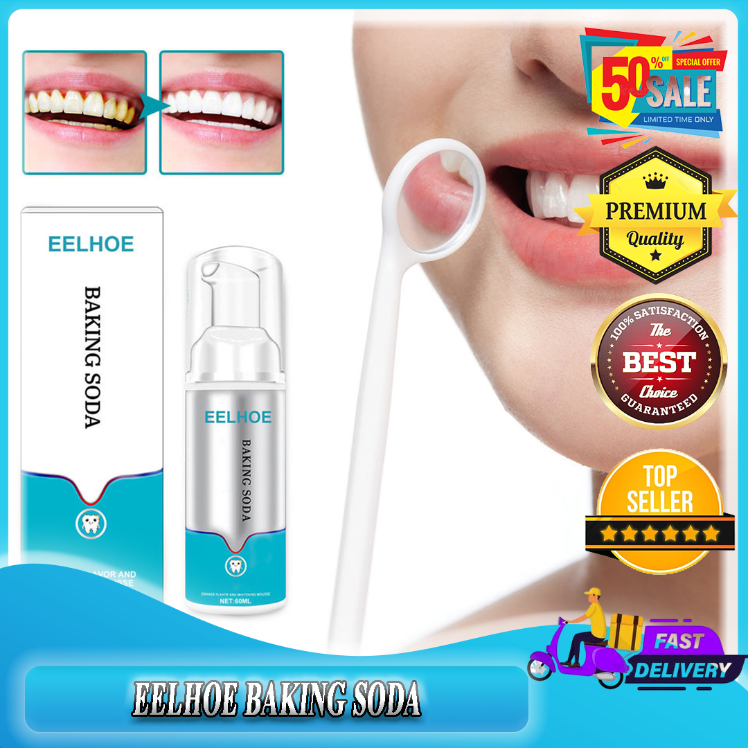 EELHOE Remove Yellow Tartar Smoke Stains Peppermint Foam Toothpaste ...