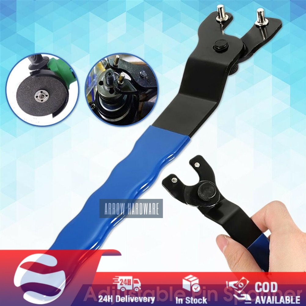 Adjustable Angle Grinder Key Pin Spanner Cutting Machine Wrench Repair ...