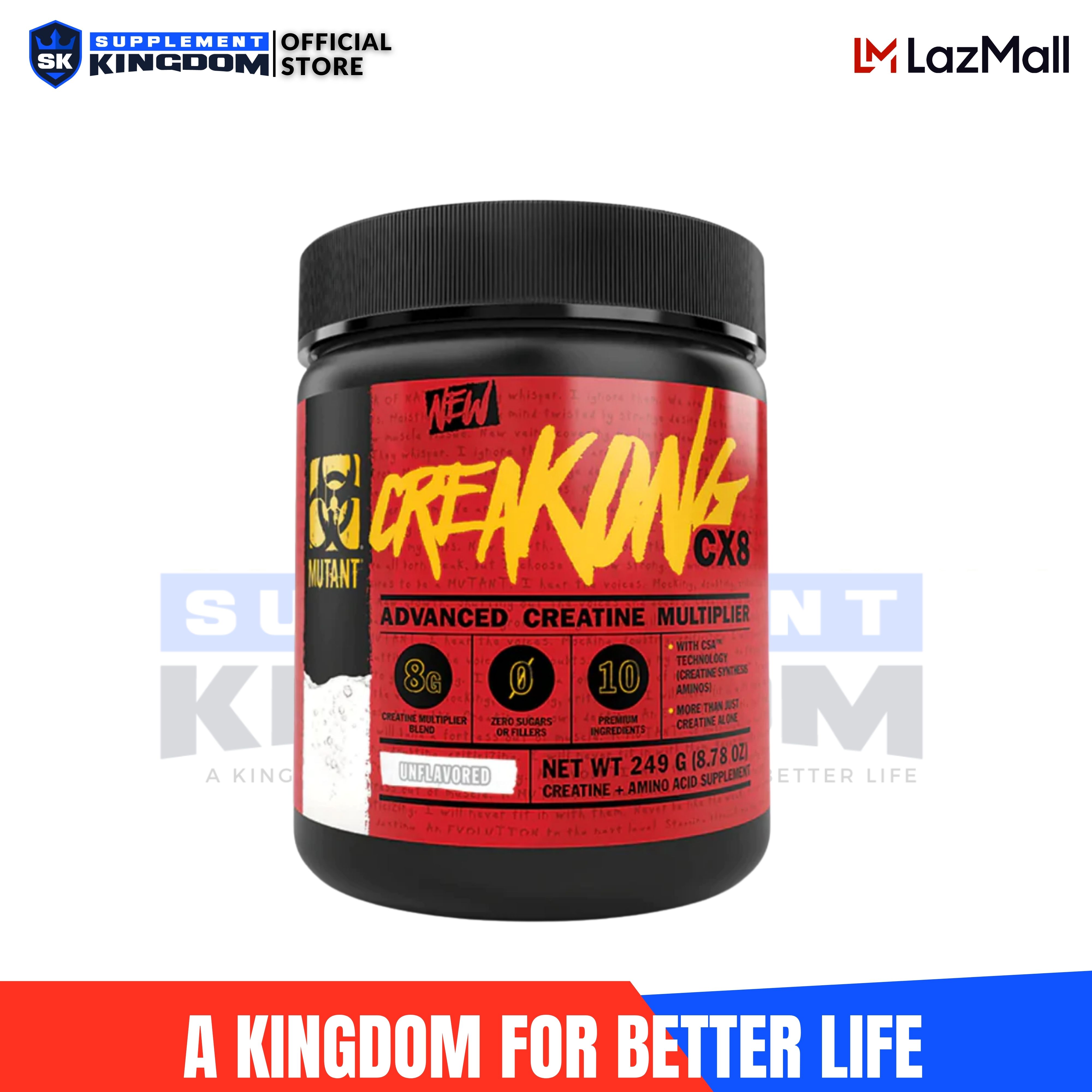Mutant CREAKONG CX8 | Advanced Creatine Multiplier | Creatine + Amino ...