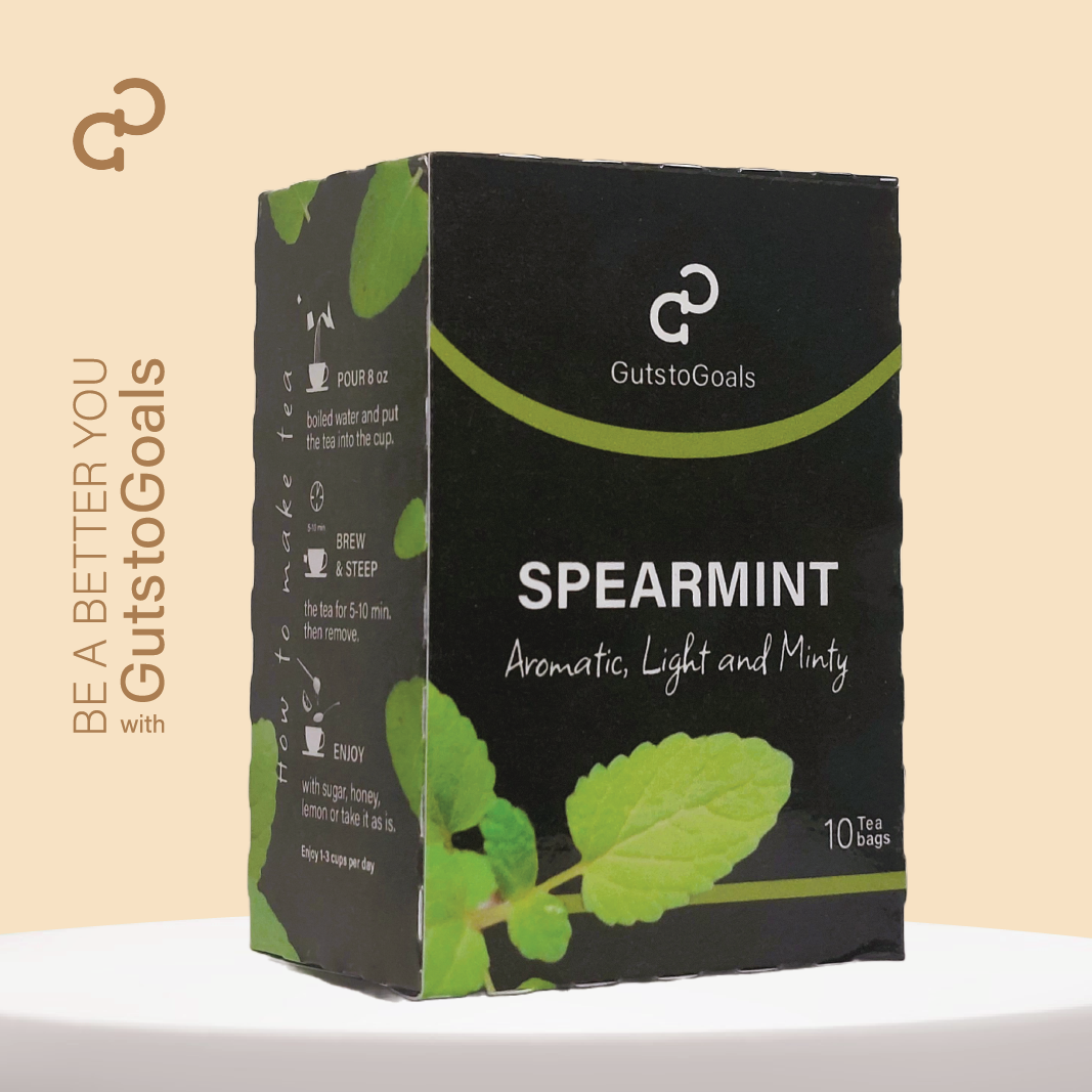 Spearmint Tea bags 10s or 20s Pure Organic; REcommended for Pcos ...