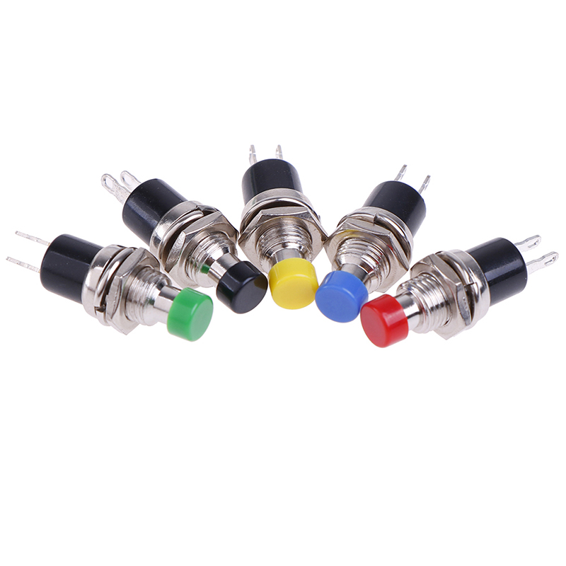 Refreshing 7MM 2P Spring Return Mini Push Button Momentary Switch ...