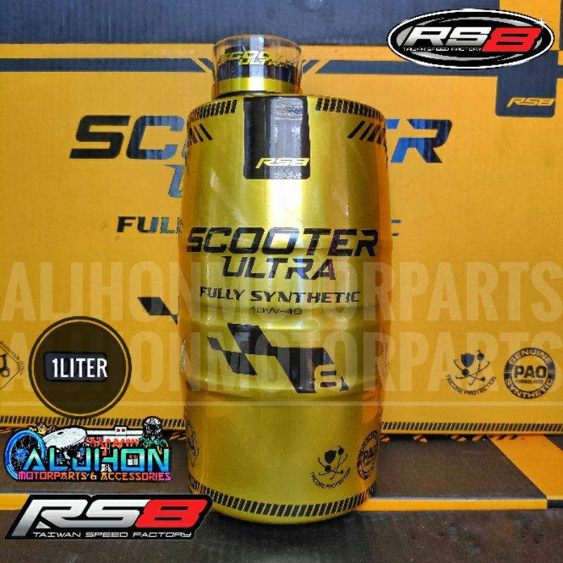 RS8 Oil Scooter Ultra 10w-40 Fully Synthetic | Lazada PH