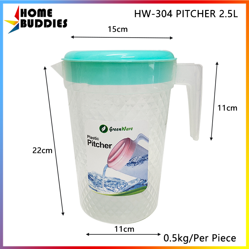 Greenware Big Huge Large Jumbo Giant Pitchers Pitcher Family Water ...