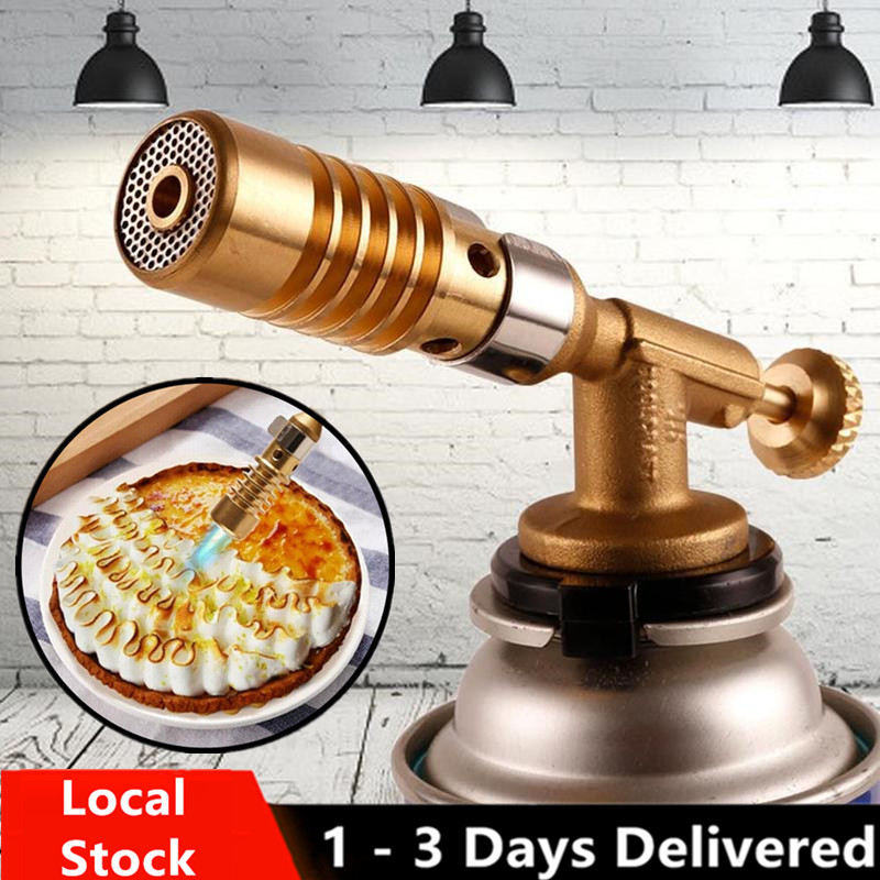 [Local Stock + COD] Welding Torch Portable Gas Torch Flame Gun High ...