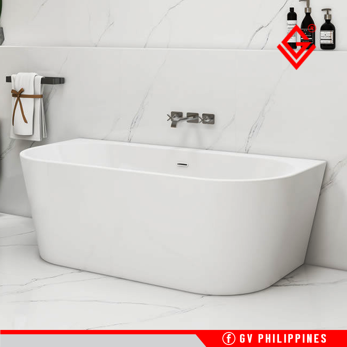 GV FOV1780 FREESTANDING BATHTUB | Lazada PH