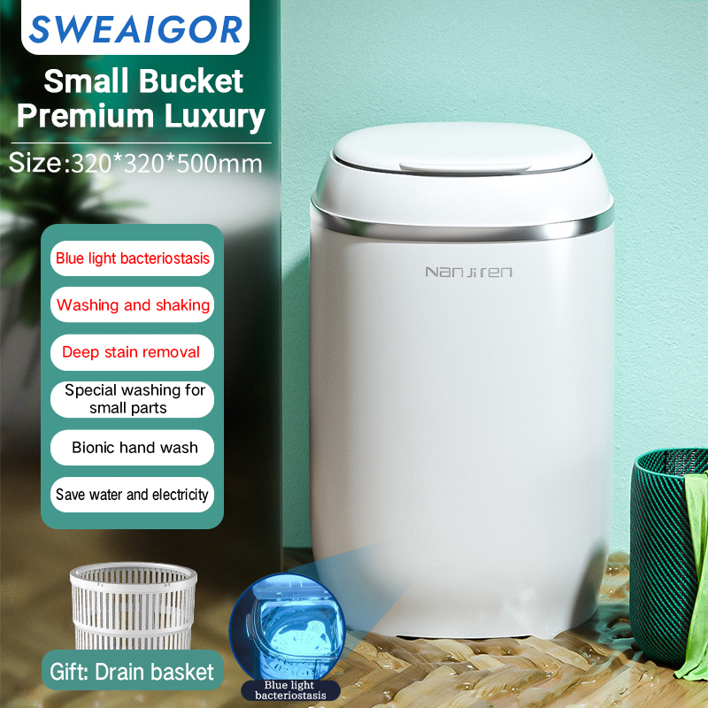 on hand ！4.5KG With drying function Automatic Mini Washing Machine ...