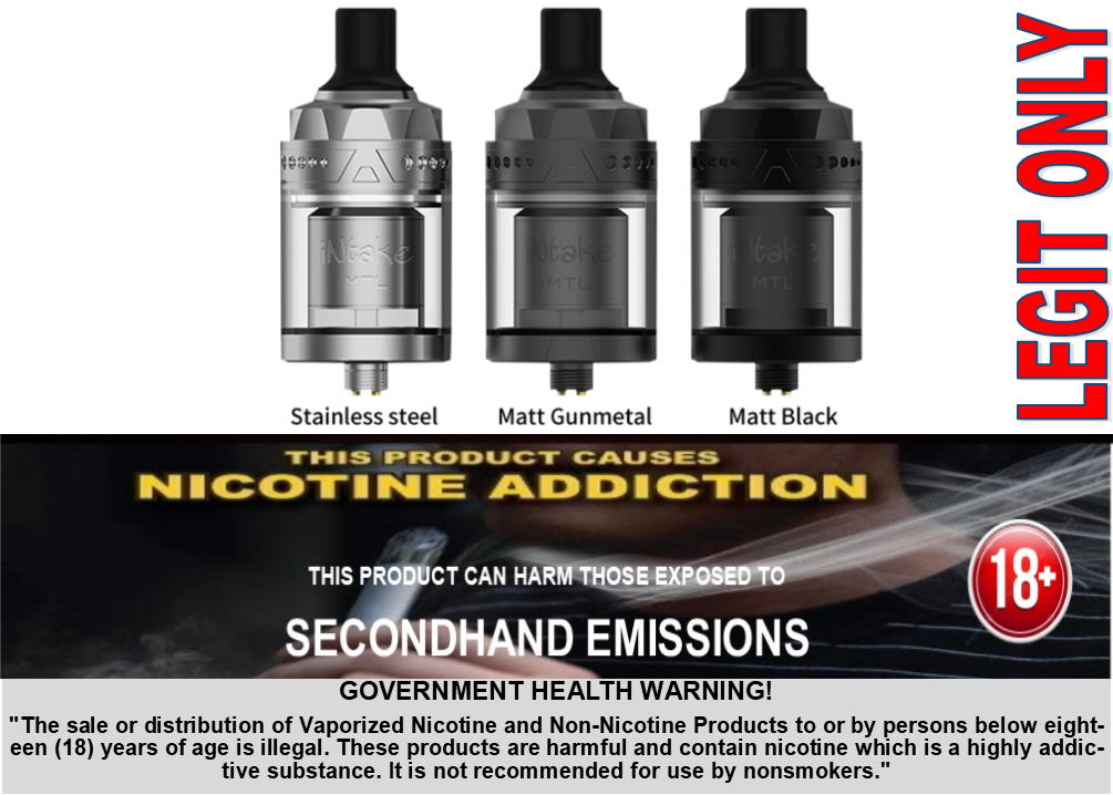 AUGVAPE INTAKE MTL RTA 3.1ml 24mm | Lazada PH