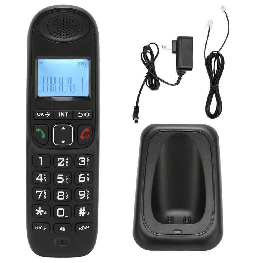 LCD Caller ID Display Digital Cordless Telephone Wireless Home Phones ...